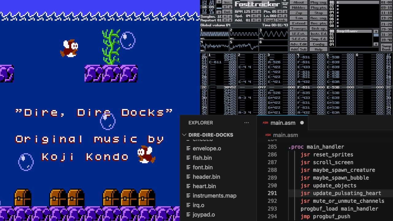 Let’s Build an NES Project from Source (Setup + Editing Assets)