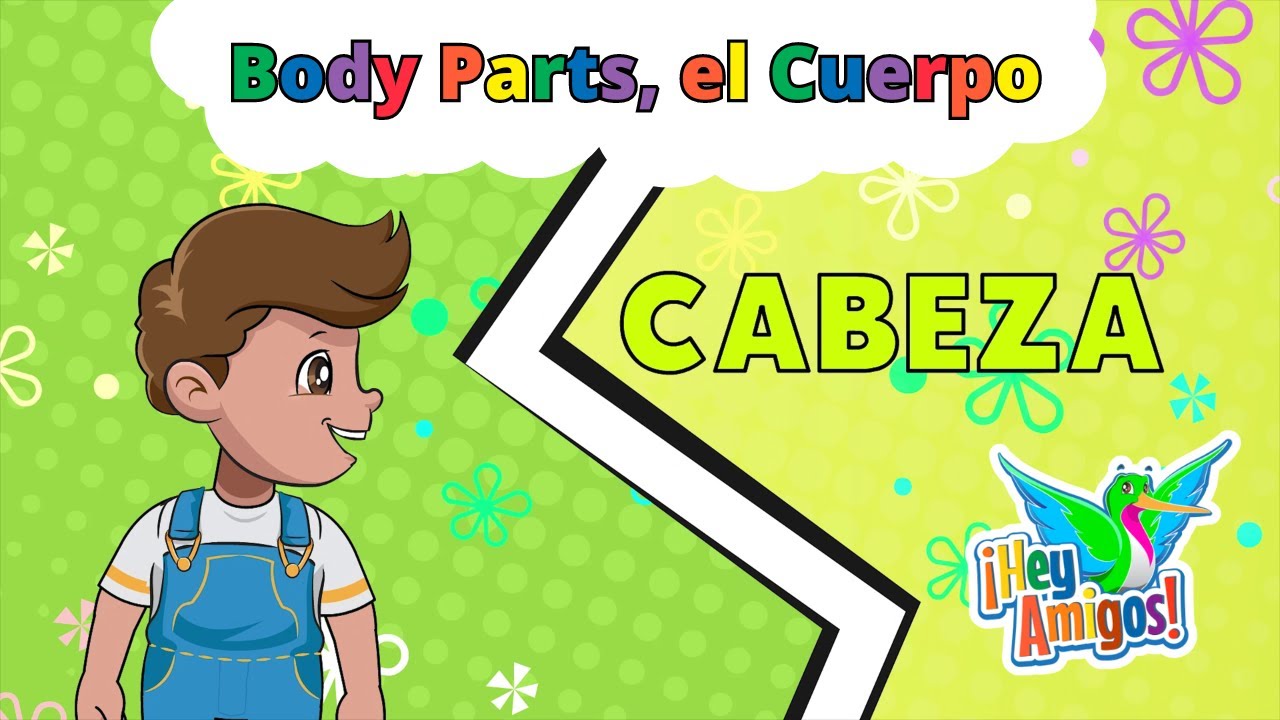 Sing & Learn Body Parts in Spanish & English: Interactive Bilingual Kids Song