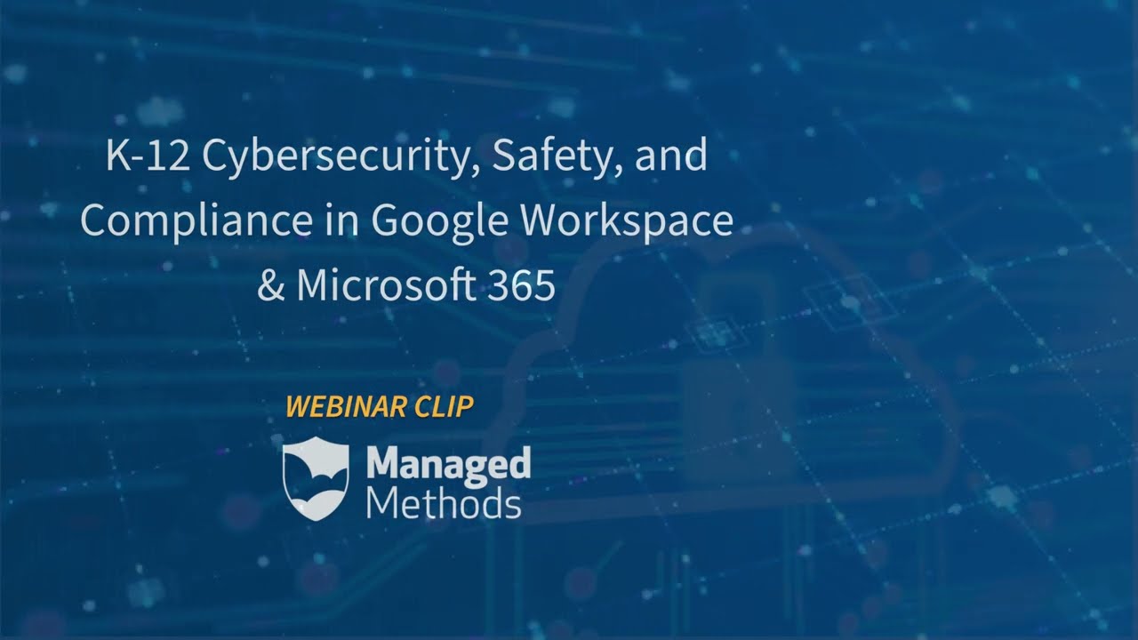 3rd Party Apps | Webinar Clip | ManagedMethods Demo