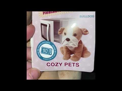 Warmies bulldog heat pad for fibromyalgia