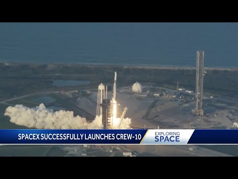 NASA’s SpaceX Crew-10 mission successfully launches from Florida's Space Coast
