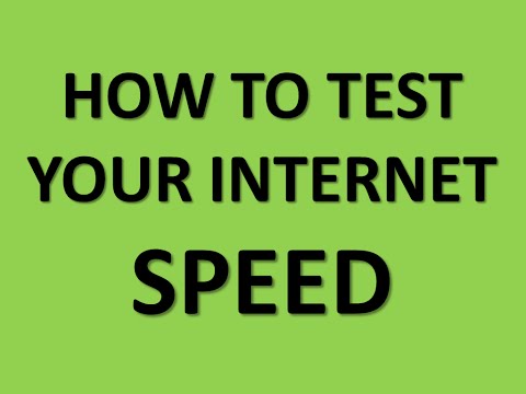 How to check internet speed - in Hindi/Urdu