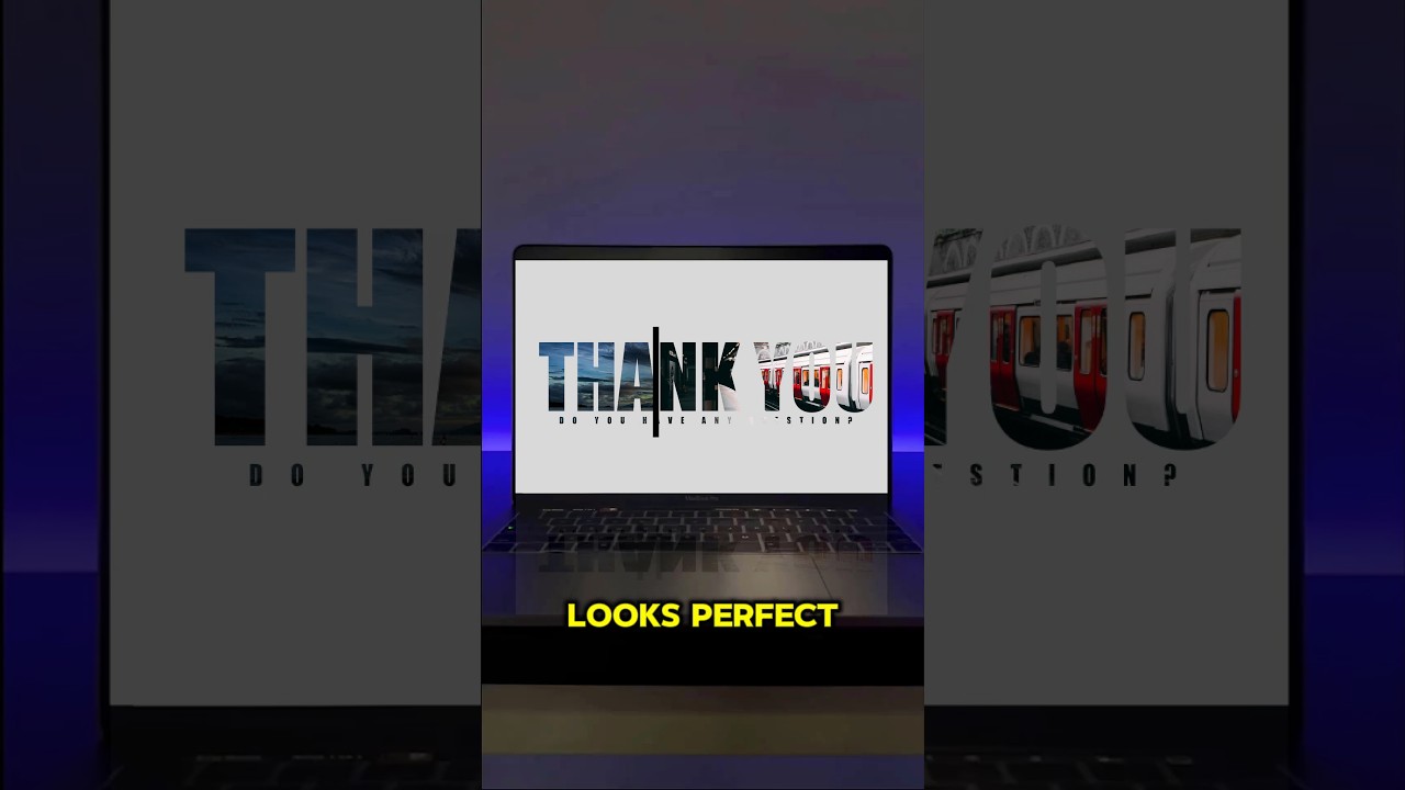 Thank You Slide In PowerPoint | Motion Slide Presentation #shorts #powerpoint #ppt