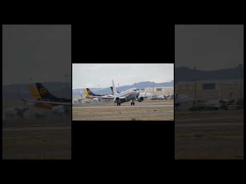My FAILED video of the American Astrojet retro 738 takeoff from El Paso Intl Airport | May 18, 2023
