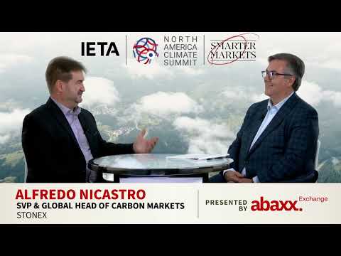 IETA North America Climate Summit 2024 | Alfredo Nicastro SVP & Global Head of Carbon Markets StoneX
