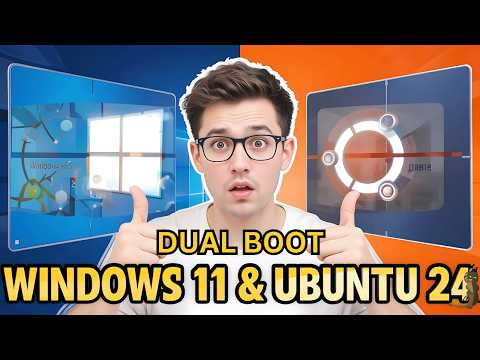 How To Dual Boot Ubuntu 24.04 LTS & Windows 11 | Install Ubuntu 24.04 Alongside Windows 11 (2025)