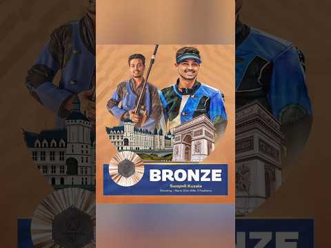 Swapnil Kusale wins Bronze medal for India | Men's 50m Rifle Three Positions #parisolympics2024