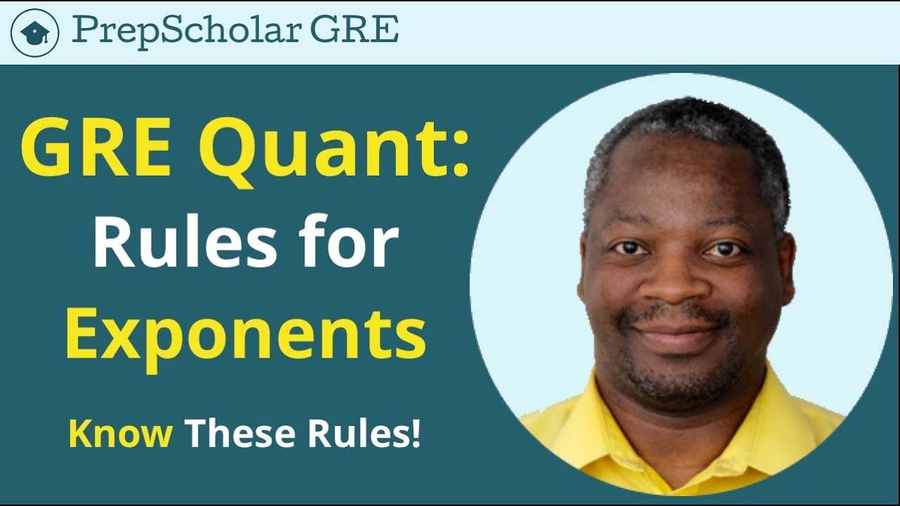 GRE Tips and Tricks | Rules for Exponents