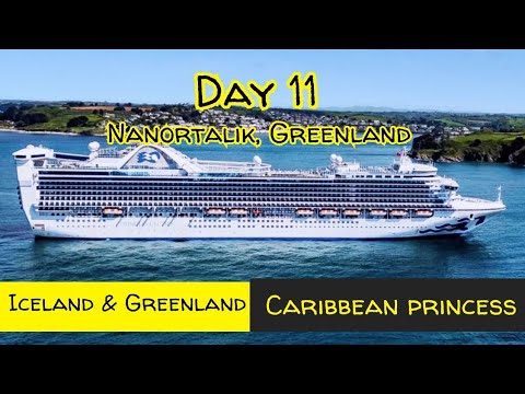 Caribbean Princess Iceland and Greenland cruise last port day Nanortalik