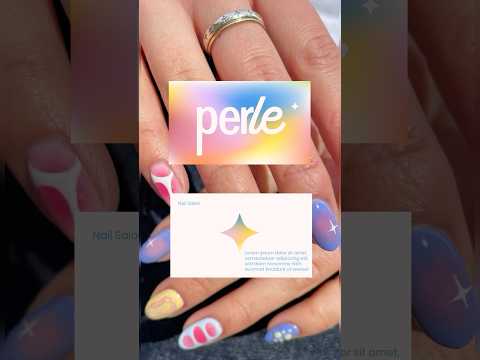 Nail brand logo design | logo designer | logo design process