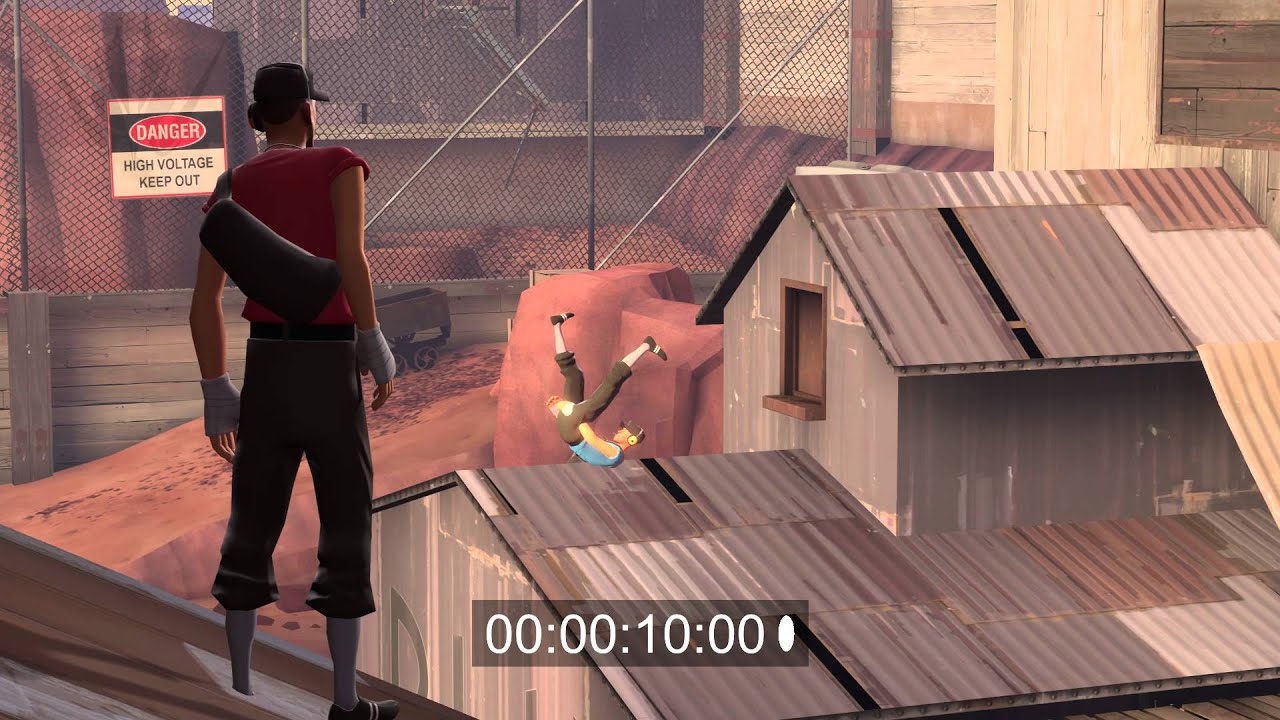 Parkour Fight (Intro) - Initial Blocking Phase - SFM