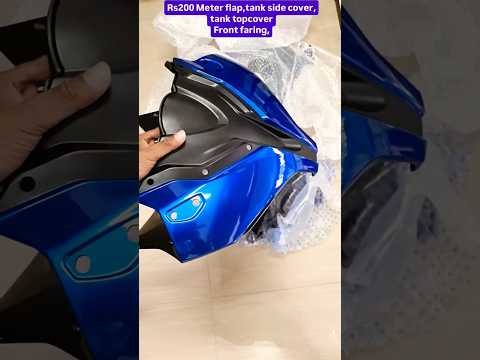 Rs200๐ฅ Glossy Blue Body Kit available with exciting price grab now!๐๐ป #rs200 #bajaj #bike #spare