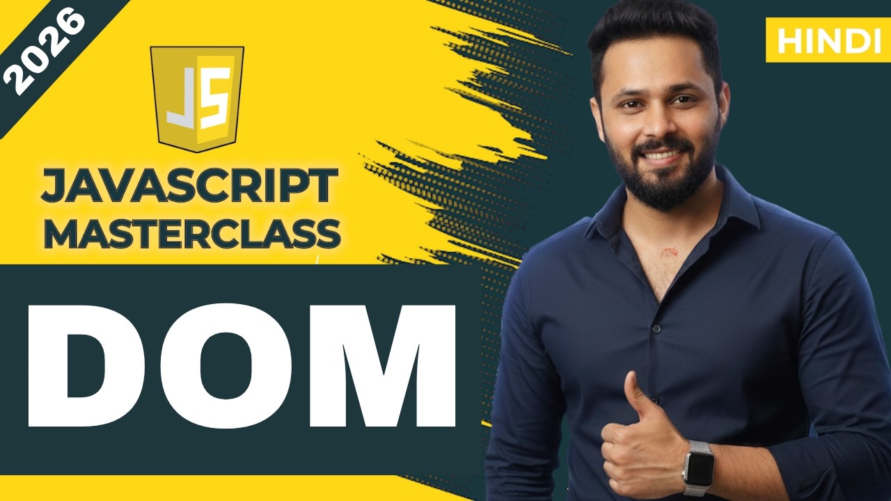 JavaScript Tutorial in Hindi #64 DOM | Document Object Model #javascript
