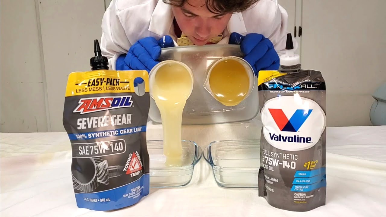 Valvoline Gear Lube vs AMSOIL