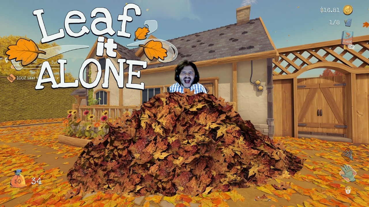 How Am I Supposed To Pick Up All These Leaves!! | Leaf It Alone - Pt. 2