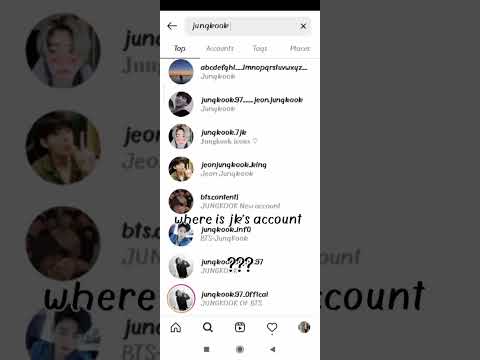 where is jk account on insta ๐???#jungkook #kpop #shorts