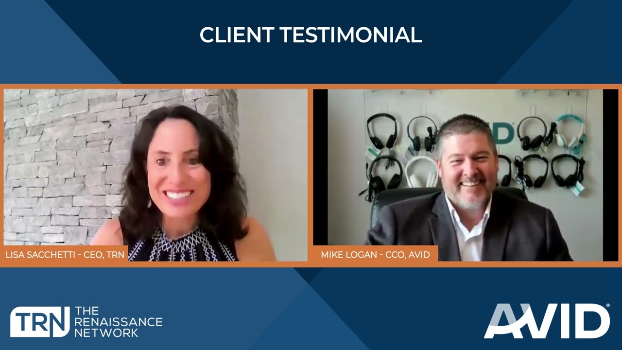 Client Testimonial with AVID Products