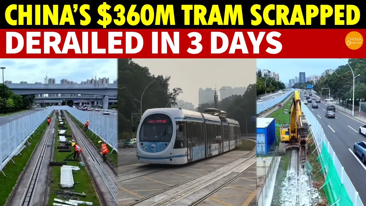 $360M Wasted on China’s ‘Most Advanced’ Tram, Dismantled Under 3 Years ... $360M Wasted on China’s ‘Most Advanced’ Tram, Dismantled Under 3 Years ...