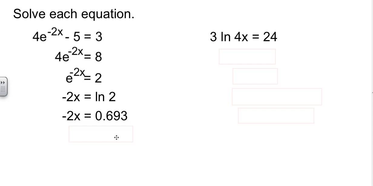 Alg 2 7-7 Base e and Natural Logarithms