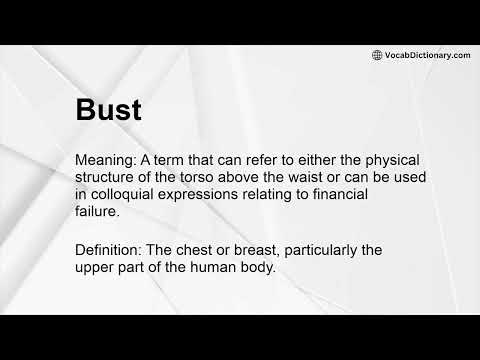 Bust Meaning