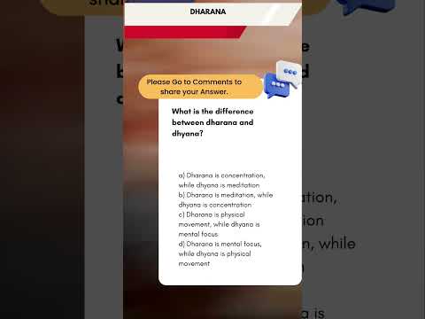Dharana Is Concentration