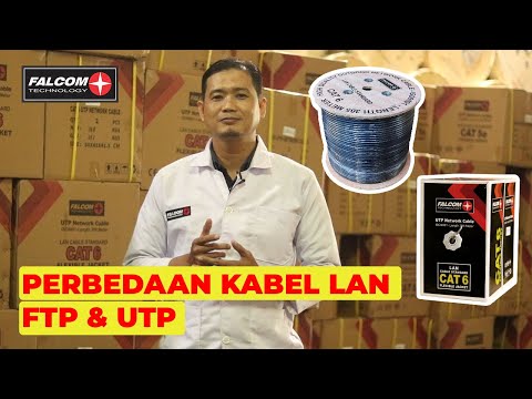 Perbedaan Kabel LAN UTP dan FTP