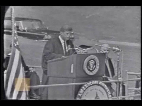John F. Kennedy Speech at American University, 1963 | PeopleINT ...
