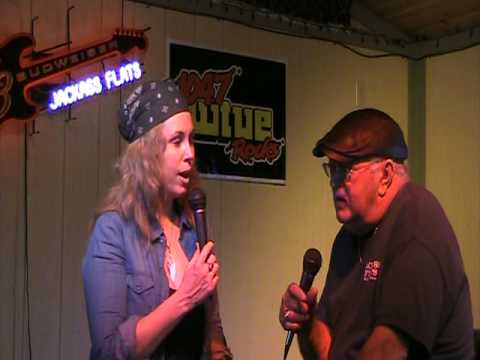 Carrie Cox & Terry Smith Owner of Jackass Flats.MOD