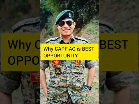 Why CAPF AC is BEST Opportunity #adda247 #defenceadda #defenceadda247 #capfac2024