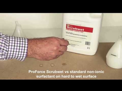 ProForce Scrubwet vs Standard Non-ionic Surfactant