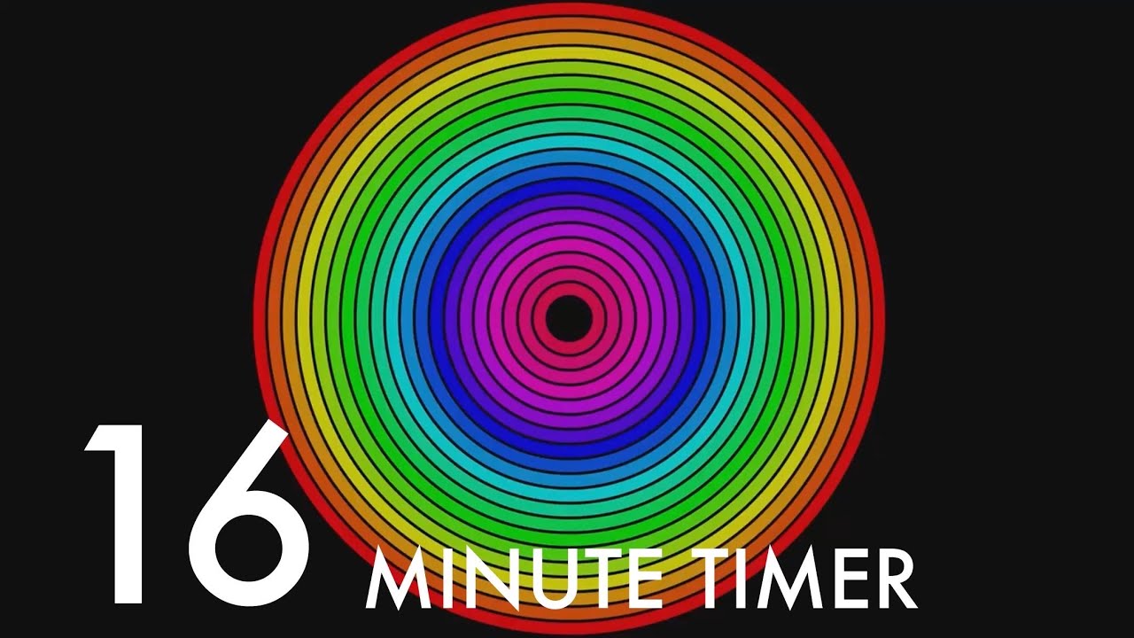 16 Minute Radial Timer
