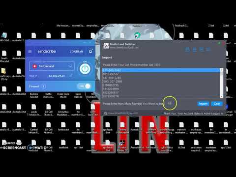 Convert Cell Phone Numbers Into Email Addresses