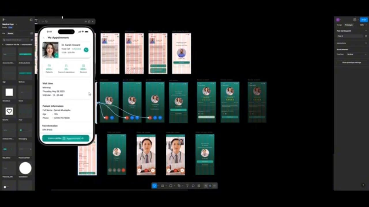 41: How to deisgn review screen in figma | Complete UI/UX Design Tutorial