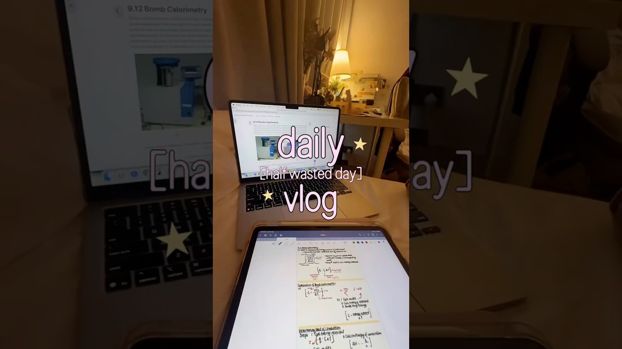 💐 save a half wasted day with me #vlog #study #productive