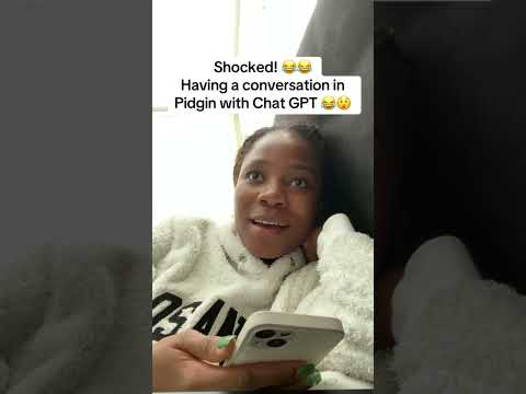 Chat gpt in Nigerian Pidgin English 🤯 🎥damipepe #youtubeshorts #shorts #viral #trending