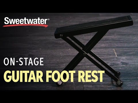 On-Stage FS7850B 5-Position Guitar Foot Rest | Reverb