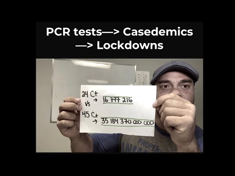 PCR tests, Cycle Thresholds, Cases