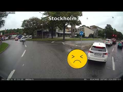 SAAB GBG DASCHCAM#78 W37 Bad drivers Sweden Last episode