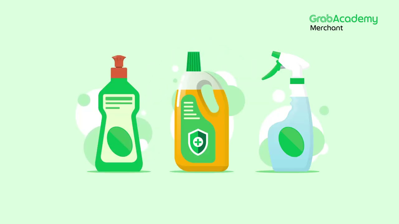 Cleaning and sanitising