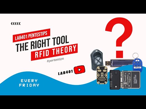 #pentestips RFID theory - the right tool for your RFID job