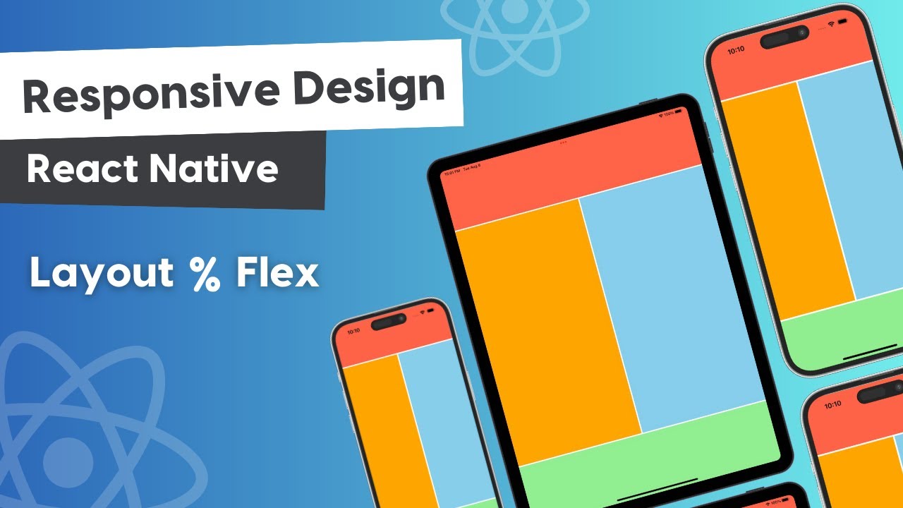 Responsive Design in React Native | Responsive UI | React Native Tutorial