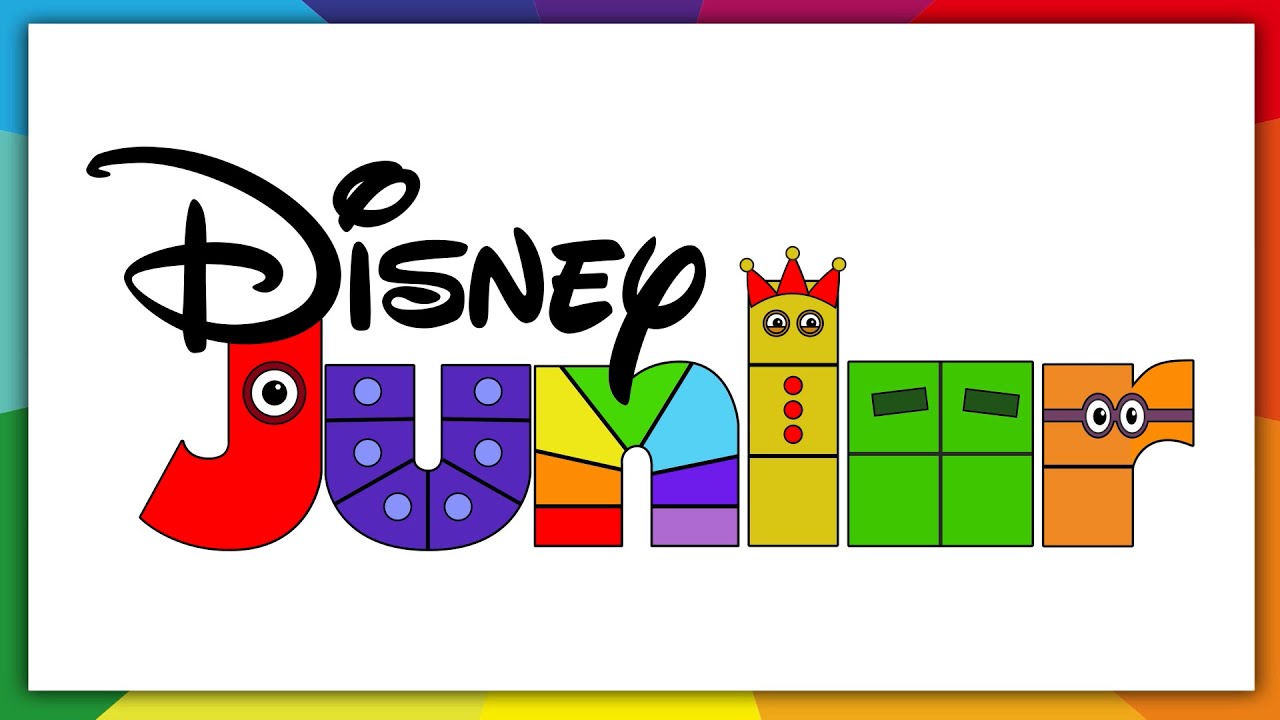 Drawing Disney Junior Bumper Number Blocks on my computer🎨