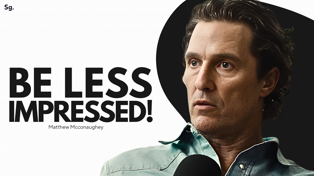 The Dangerous Pursuit of Happiness! | Matthew McConaughey