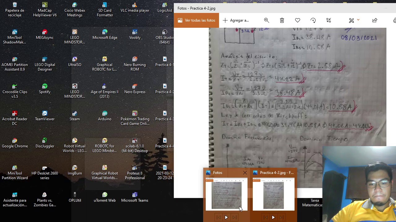 Practica 4 Circuitos Eléctricos 2 FIME