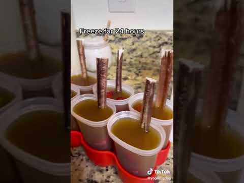 Brutus Broth Pupsicles Recipe