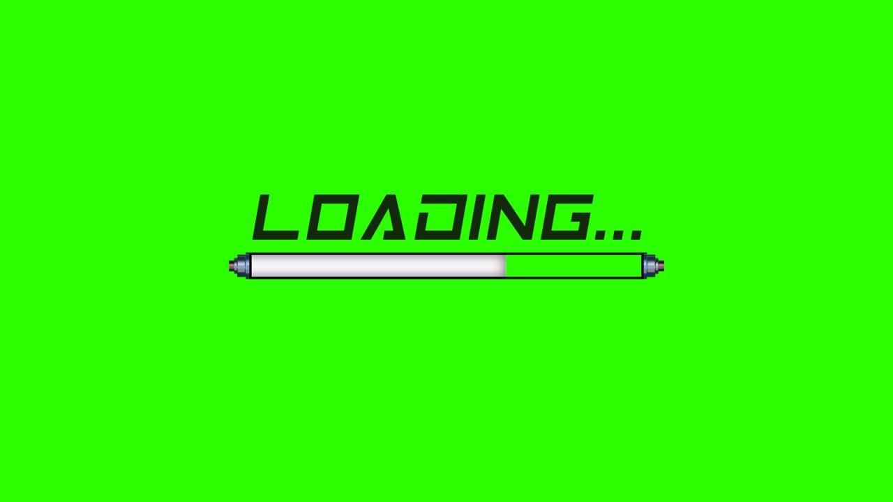Loading Bar #9 / Green Screen - Chroma Key