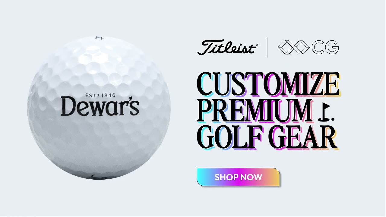 Branded Titleist Golf Balls & Gear | Custom Corporate Golf Gifts