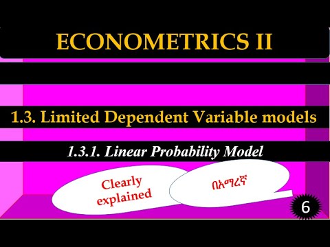 Linear Probability Model