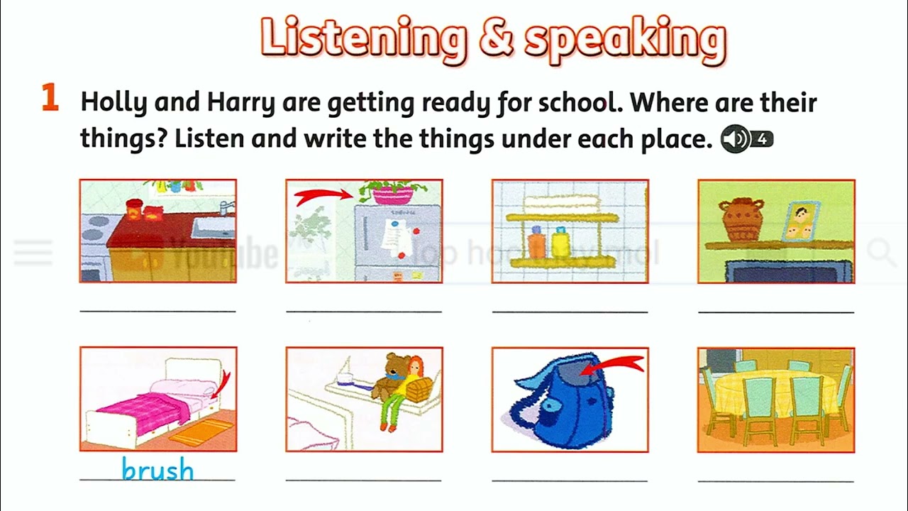 Get Ready for FLYERS - UNIT 1 Listening | Lớp Học Thầy Mol