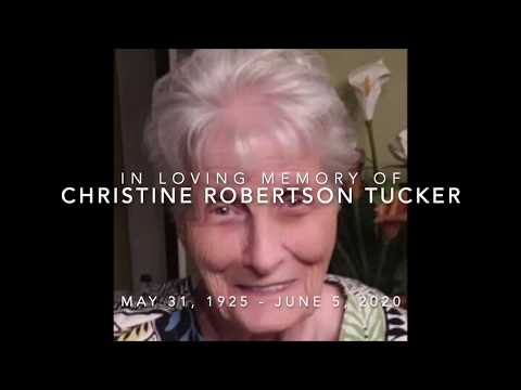 Graveside Service of Christine Robertson Tucker